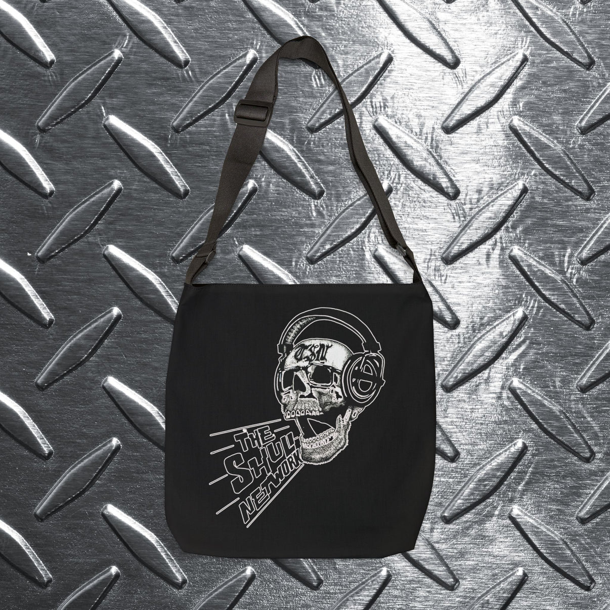 The Shuli Network from Space Chief Designs Adjustable Tote Bag (AOP) 1 ...