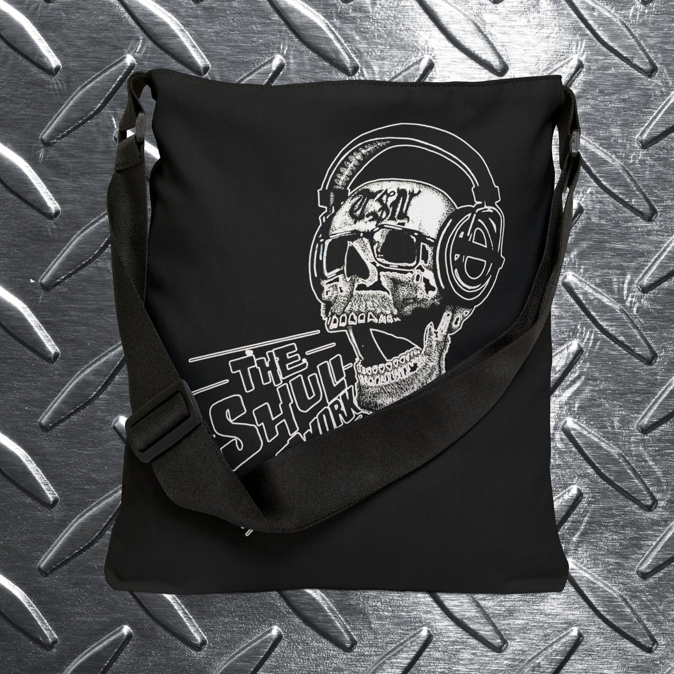 The Shuli Network from Space Chief Designs Adjustable Tote Bag (AOP) 1 ...