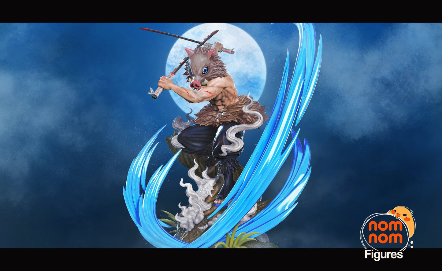 Inosuke Hashibira - Demon Slayer / Kimetsu no Yaiba - 75mm, 1:10 Scale ...